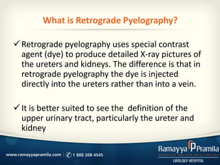 Antegrade and retrograde pyelography | PPTX