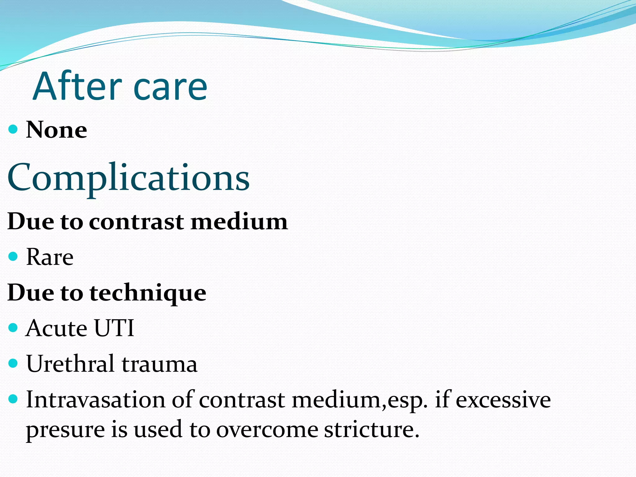 Antegrade & retrograde urethrogram | PPTX | Medical Tests | Medical Health