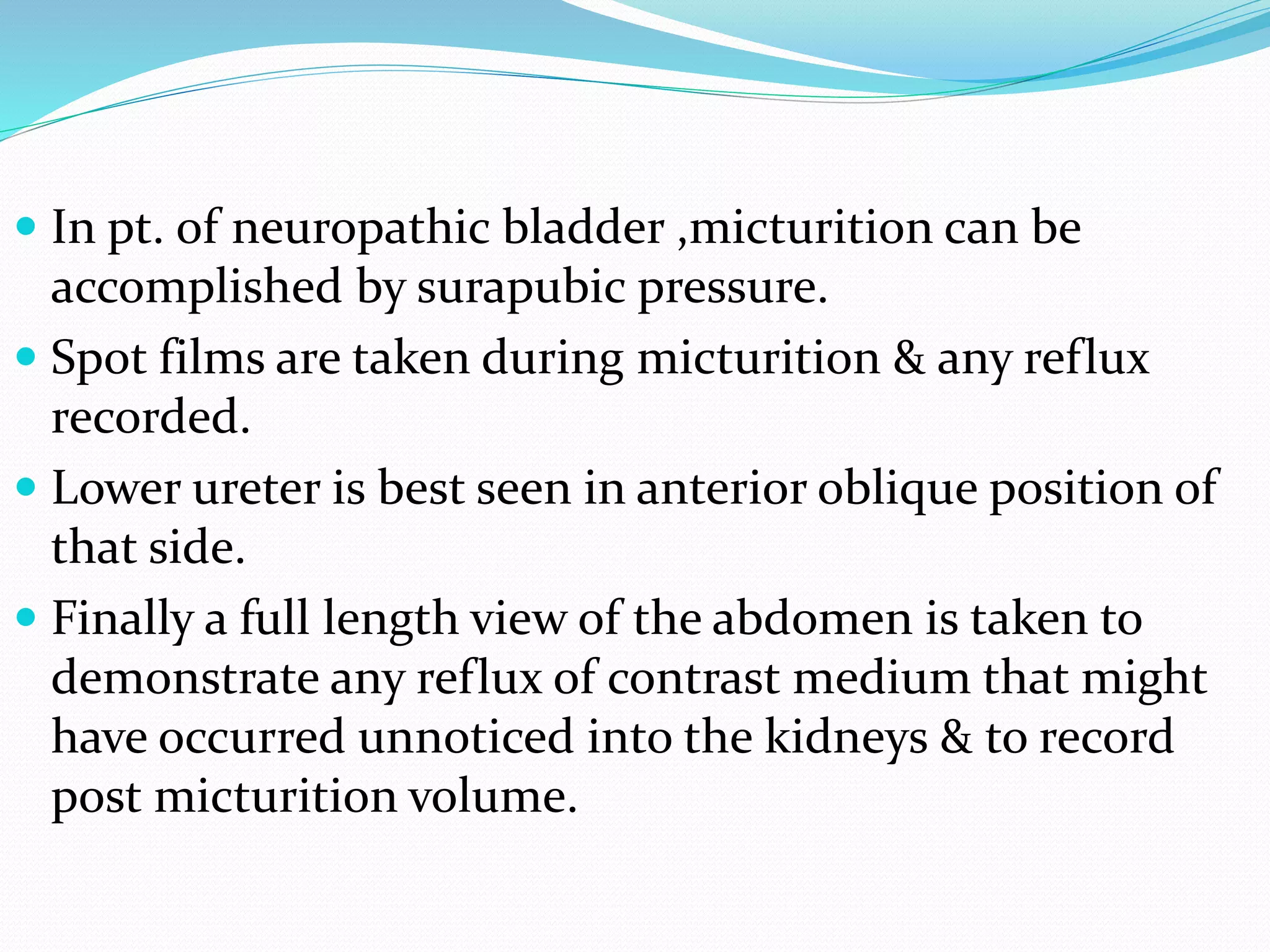 Antegrade & retrograde urethrogram | PPTX