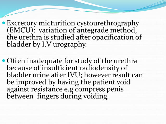 Antegrade & retrograde urethrogram | PPT Antegrade & retrograde urethrogram | PPT