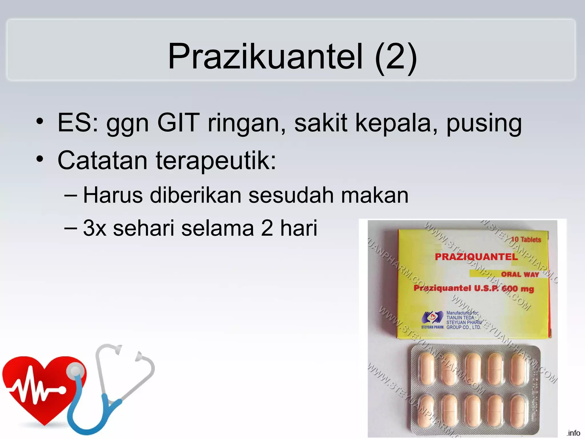 Farmakologi Antelmintik | PPT