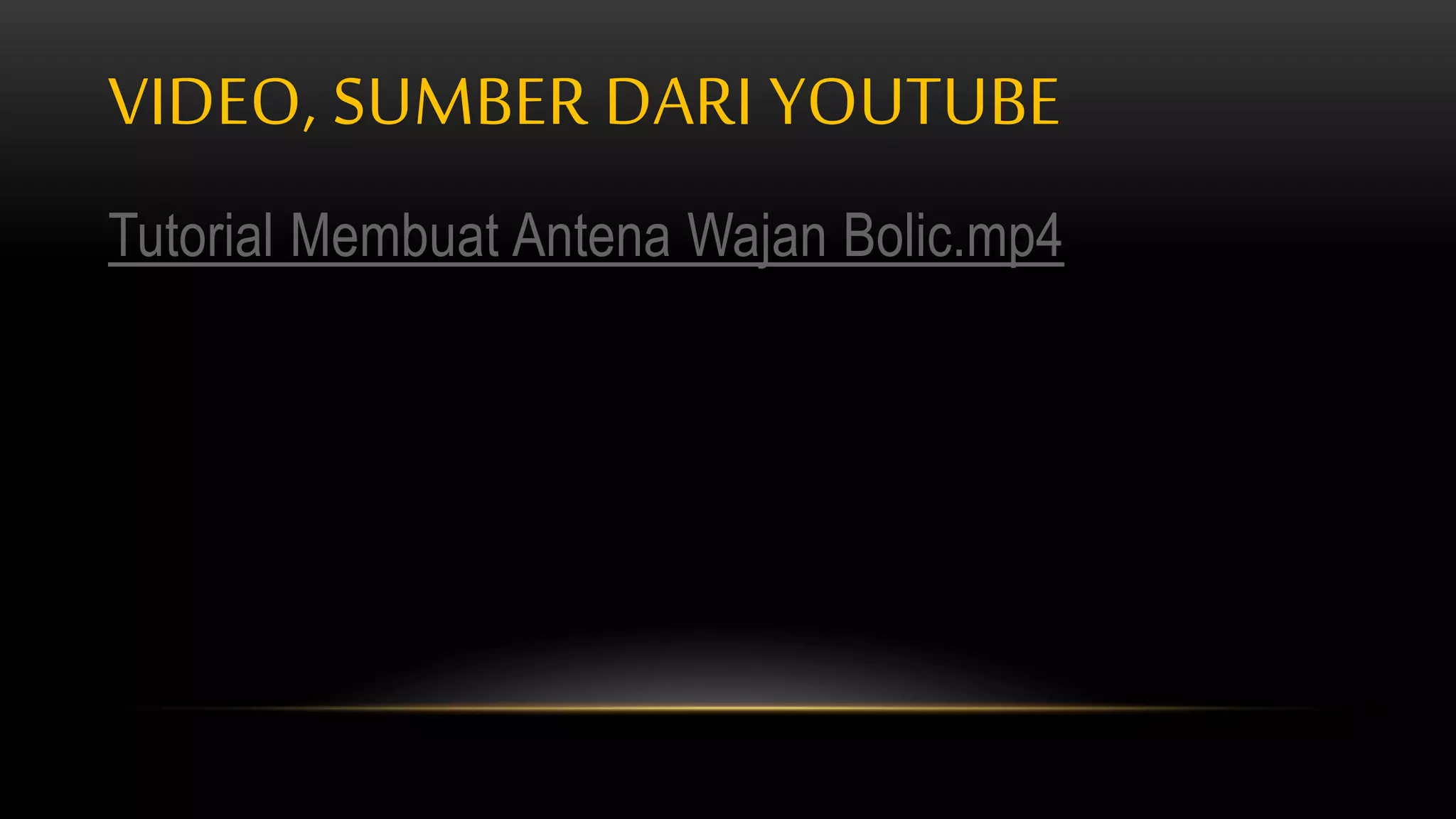 tugas WAN, Antena | PPTX