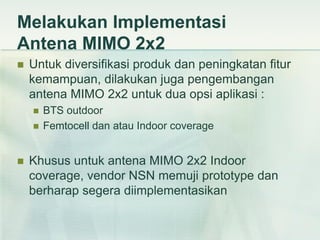 Antena bts multisistem lokal | PDF