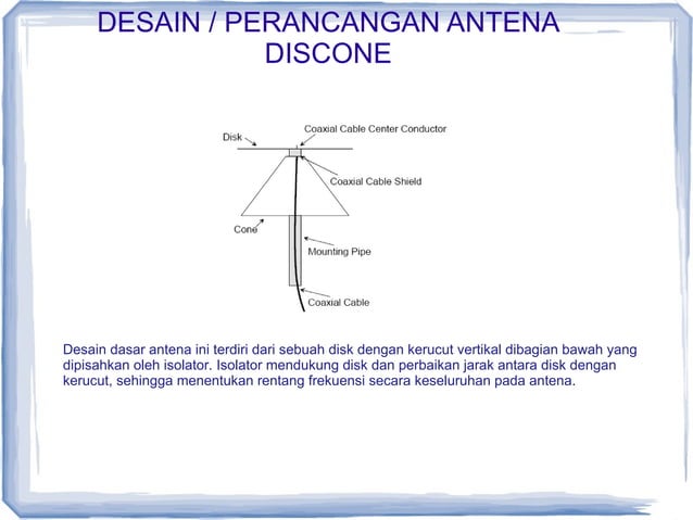antena discone antena discone antena discone | PPT