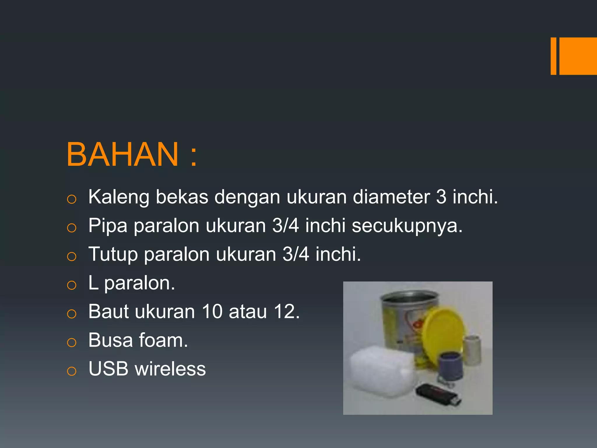 Antena kaleng USB Wifi | PPTX