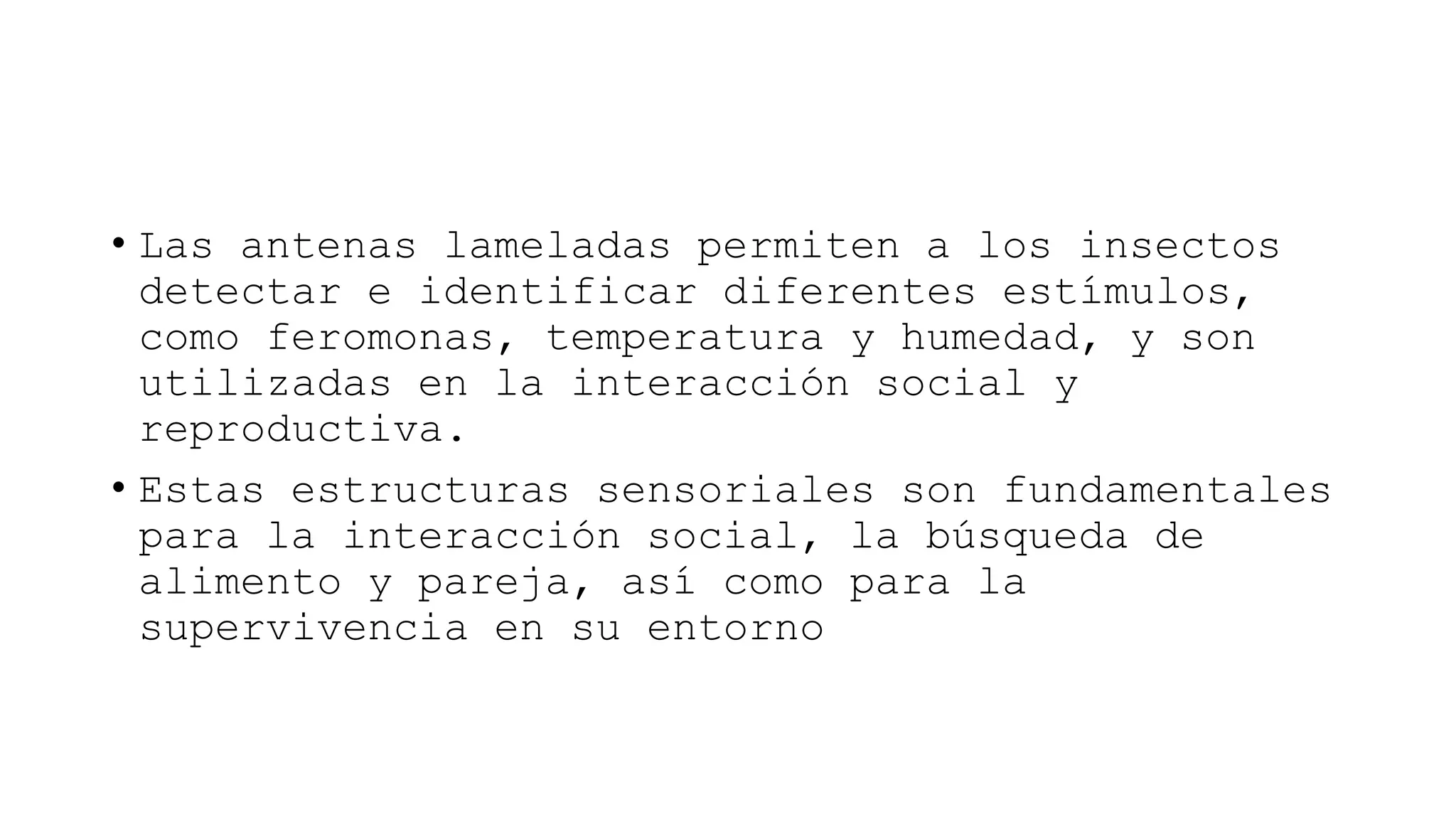 Antenas Lamelada de las partes y tipos del insecto | PPTX