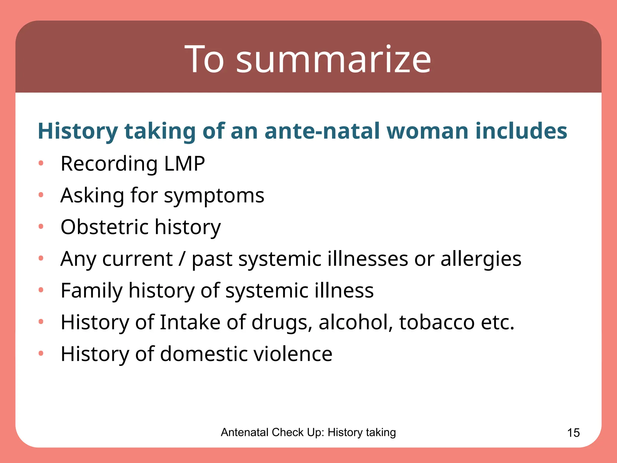 Antenatal history taking how to do it!2- 2g.ppt