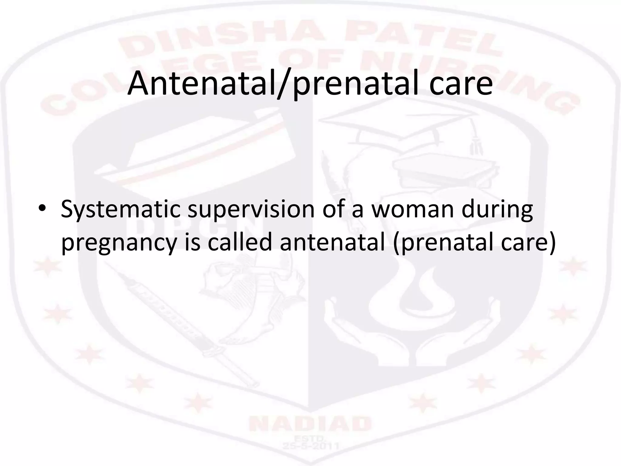 Antenatal Health Assessment | PPSX