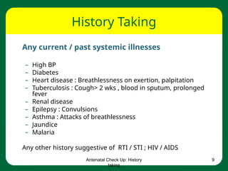 Antenatal history taking how to do it!.ppt