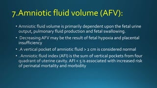 Antenatal assessment of fetal well being.pptx | Pregnancy ...