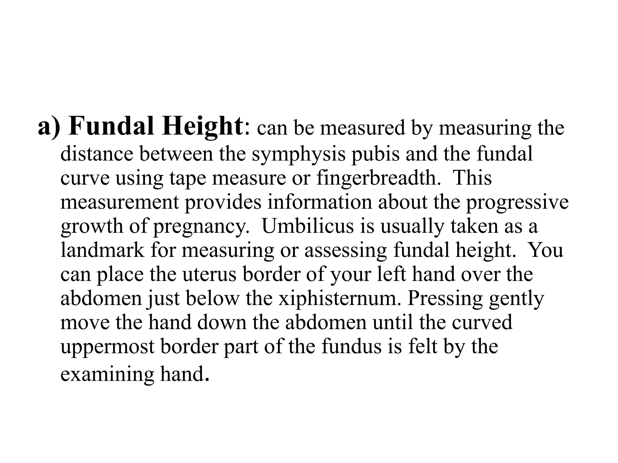 Antenatal assessments | PDF