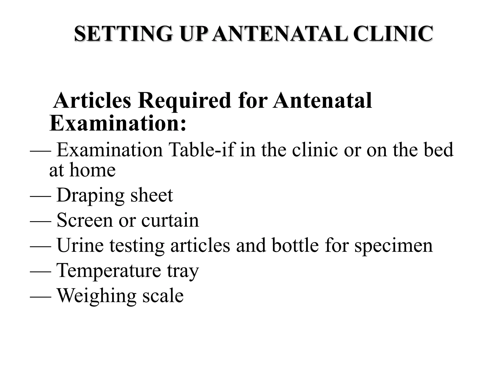 Antenatal assessments | PDF