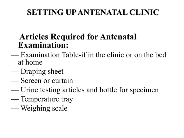 Antenatal assessments | PDF | Pregnancy | Reproductive Health