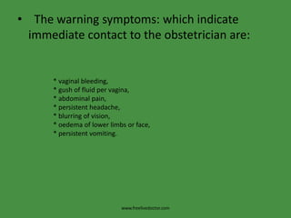 Antenatal care | PPTX