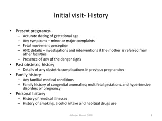 Antenatal care | PPTX