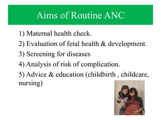 Antenatal care, Dr.Shayan J. Khalaf, Slemani University, School of ...