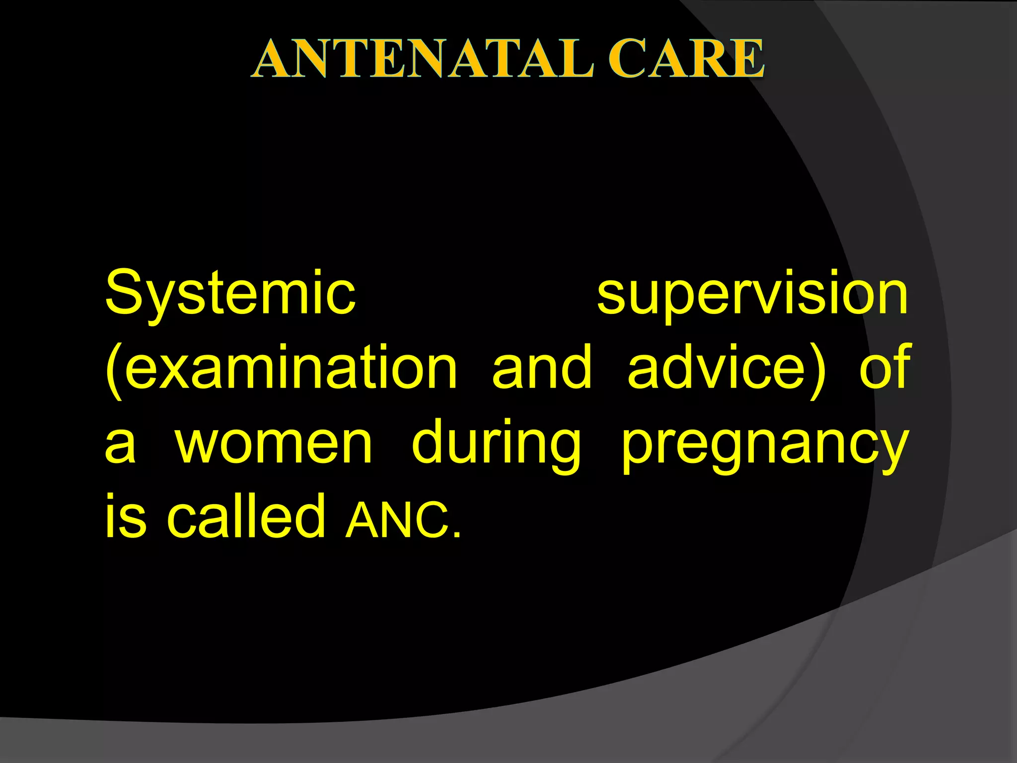 Antenatalcare 161230151017 | PDF