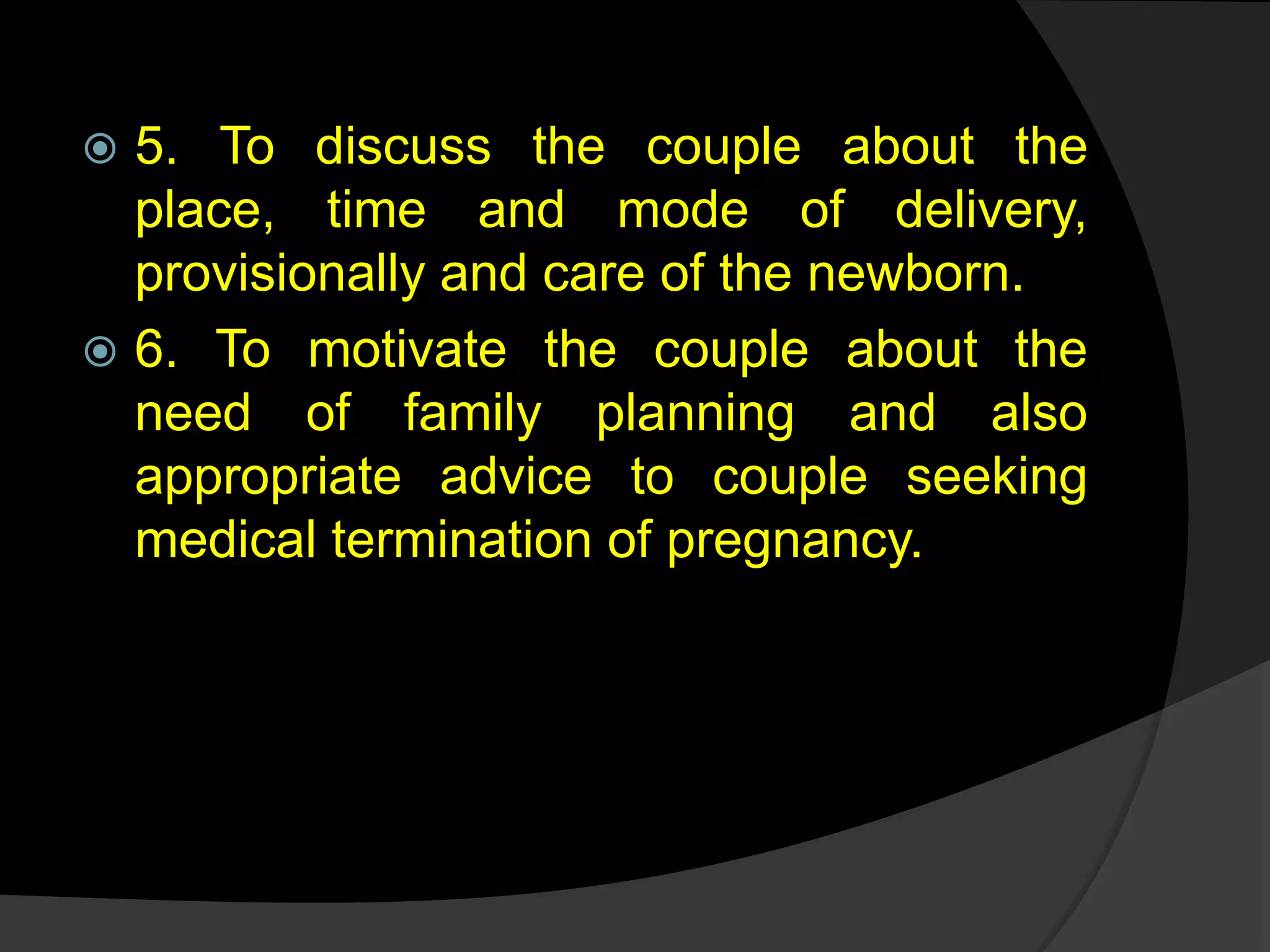 Antenatal care | PPTX