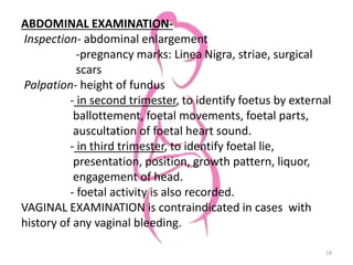Antenatal care | PPTX