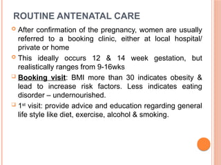 Antenatal care | PDF