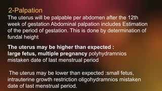 Antenatal care | PPTX