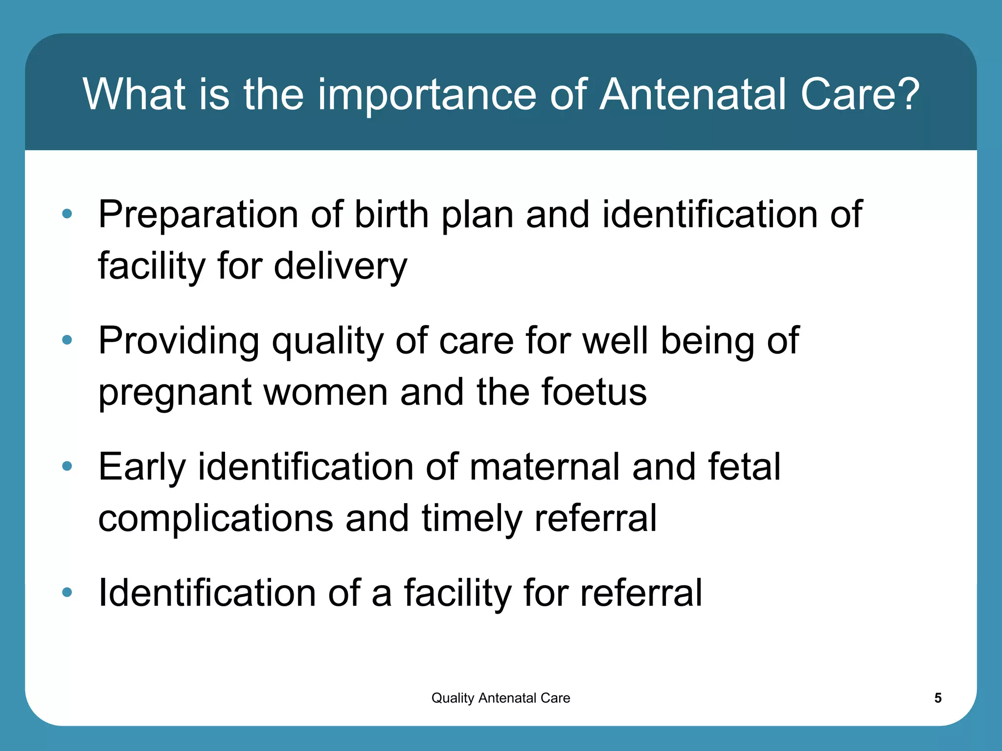 Antenatal Care.ppt