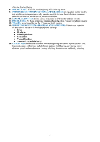 What is antenatal care, it's objectives and more | PDF