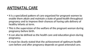 Antenatal Care for nursing students lab.ppt