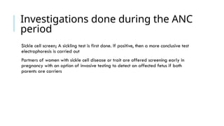 Antenatal care .powerpoint presentation. | PPTX