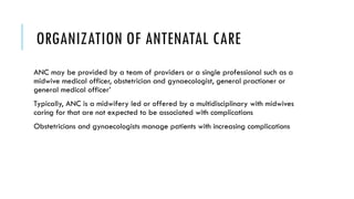 Antenatal care .powerpoint presentation. | PPTX