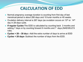 Antenatal Care | PPTX | Pregnancy | Reproductive Health