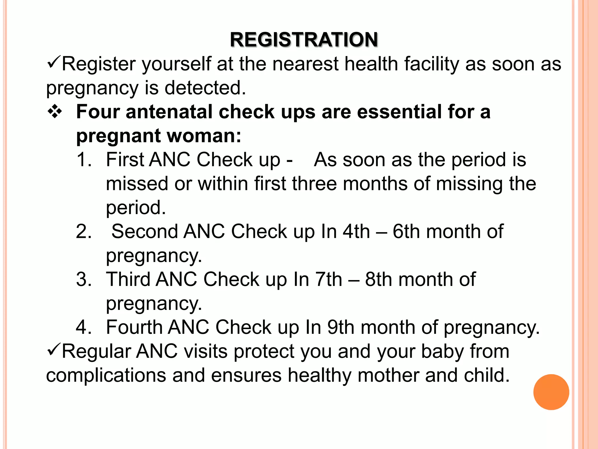 Health Education on Antenatal care | PPTX