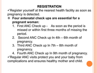 Health Education on Antenatal care | PPTX