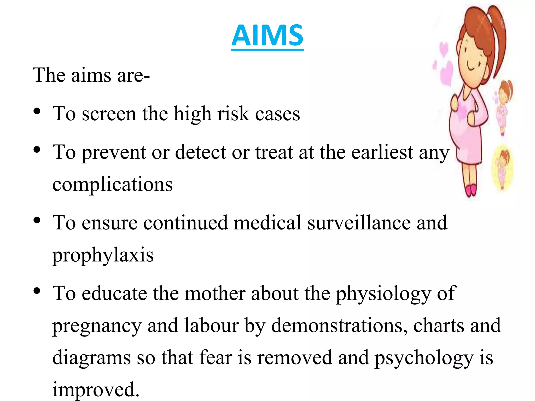 Antenatal care and examination | PPTX