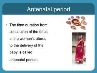 ANTENATAL CARE OF................... .ppt