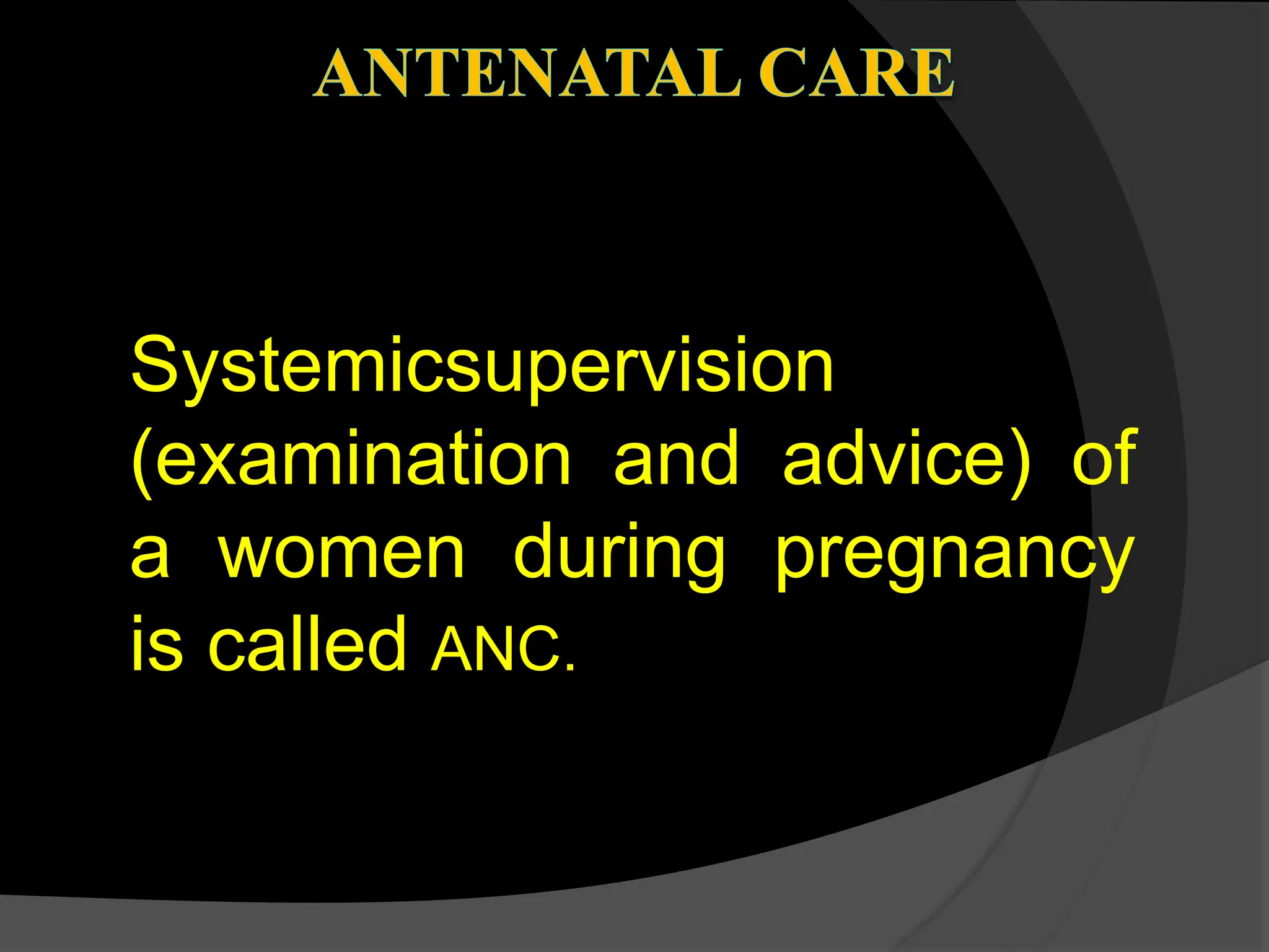 antenatal care ppt.pptxfdgdsewrsdgyyhhuutreewsggghy | PPTX | Pregnancy ...