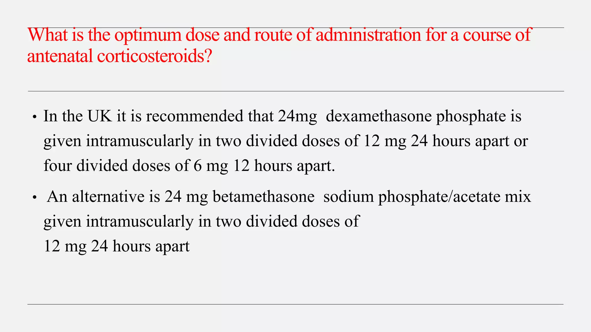 ANTENATAL CORTICOSTERIODS - RCOG GREENTOP GUIDELINE.pptx