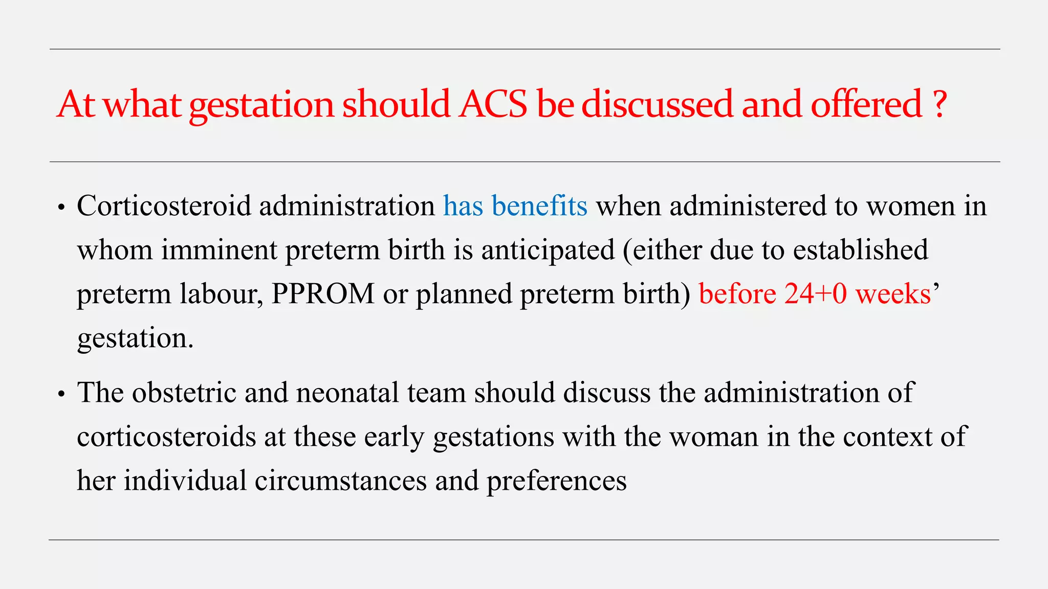 ANTENATAL CORTICOSTERIODS - RCOG GREENTOP GUIDELINE.pptx