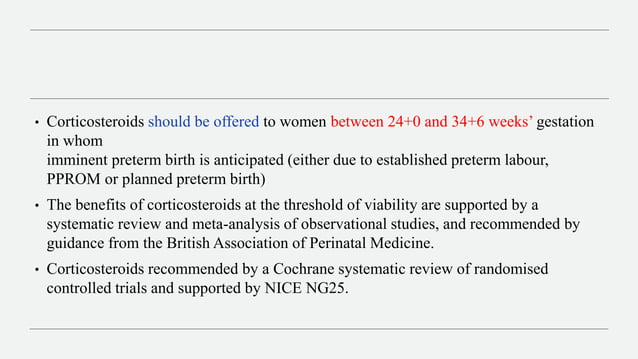 ANTENATAL CORTICOSTERIODS - RCOG GREENTOP GUIDELINE.pptx