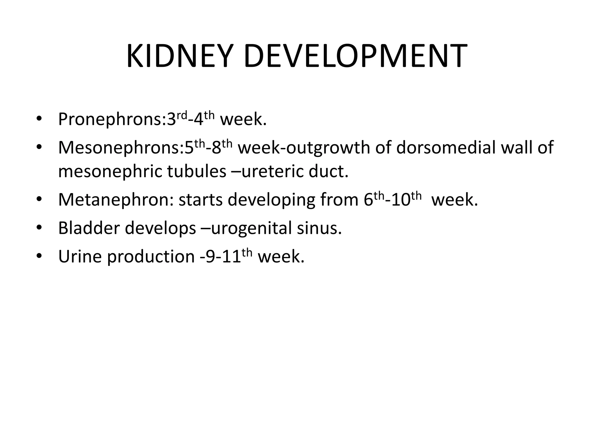 Antenatal diagnosis of kidney diseases | PPTX