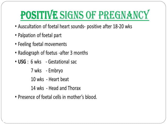 Antenatal diagnosis of preg ppt | PPT