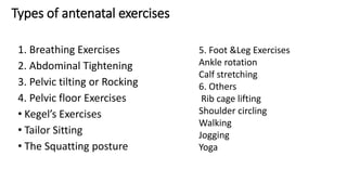 ANTENATAL EXERCISES.pptx