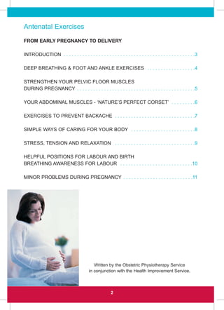 Antenatal exercises caring_for_your_body-1 | PDF