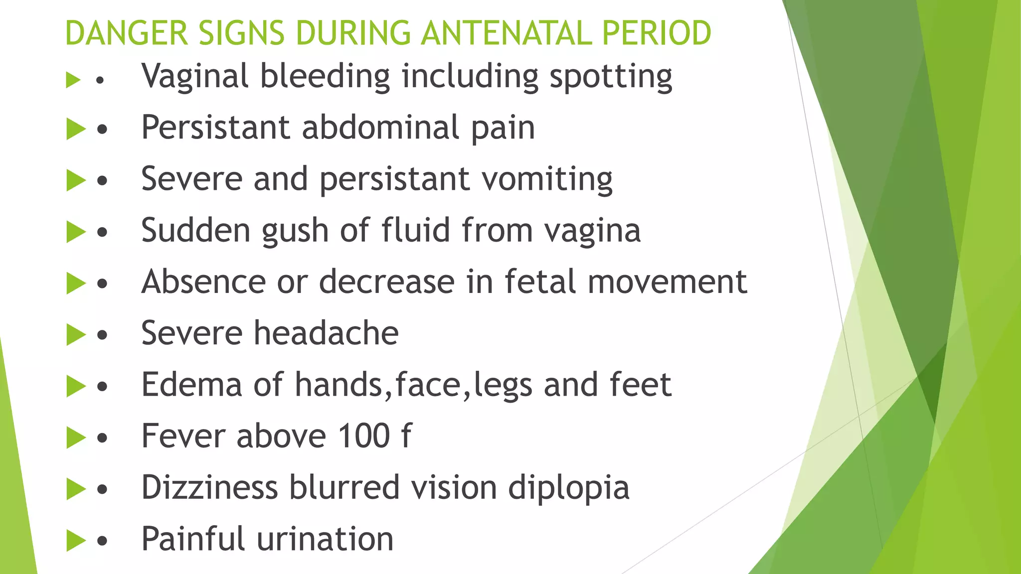 Antenatal intranatal and post natal services | PPTX