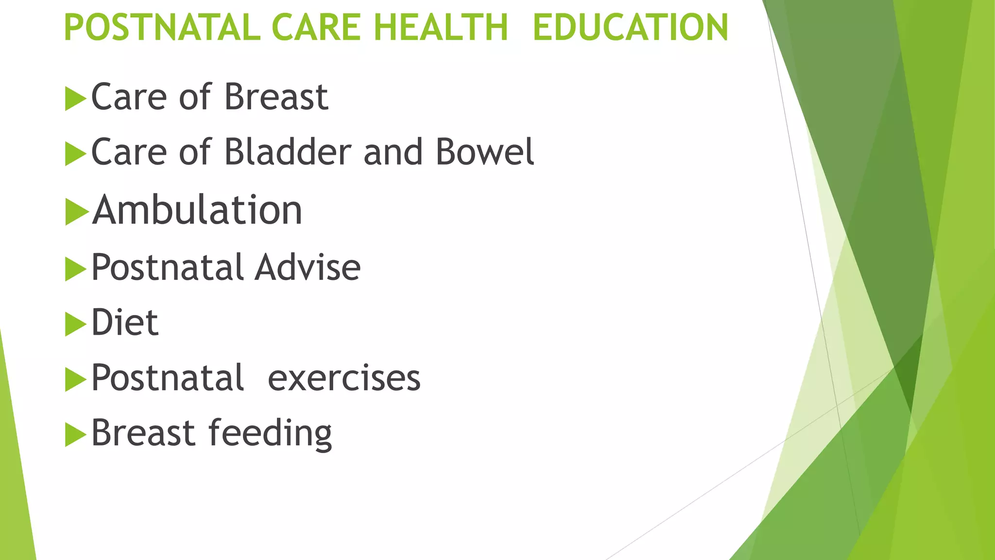 Antenatal intranatal and post natal services | PPTX