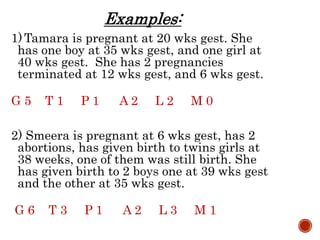 Antenatal lab lecture-Terms, Code and Calculation.pptx