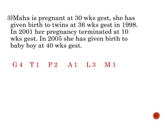 Antenatal lab lecture-Terms, Code and Calculation.pptx