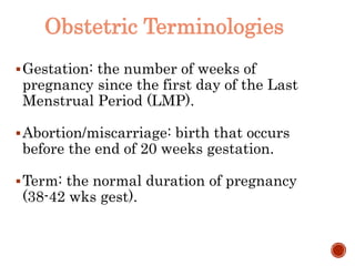 Antenatal lab lecture-Terms, Code and Calculation.pptx