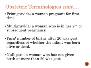 Antenatal lab lecture-Terms, Code and Calculation.pptx