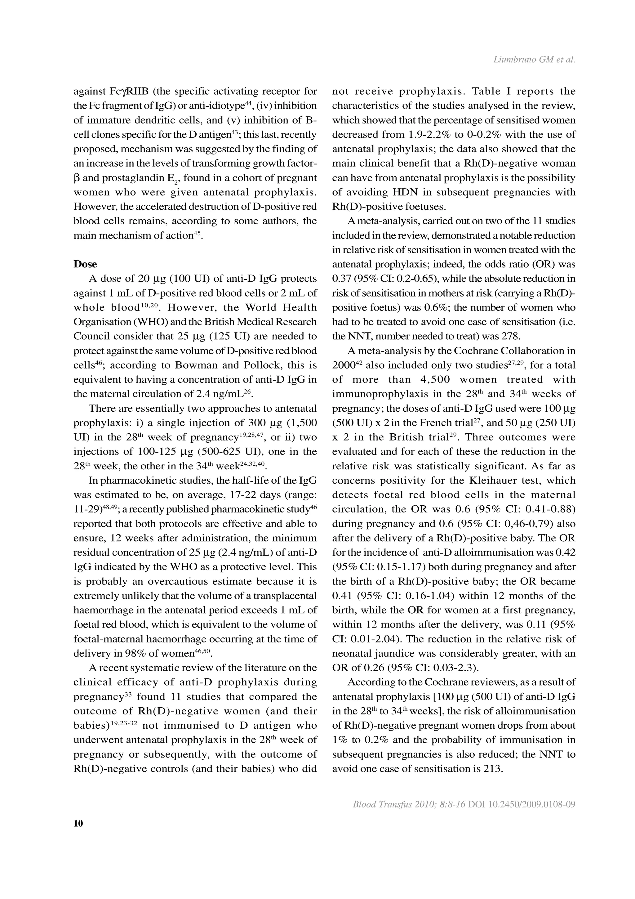 Antenatal prophylaxis with anti-d immunoglobulin | PDF